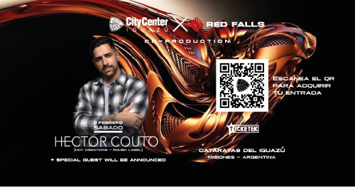 City Center Iguazú & Red Falls presentan a al Dj español Héctor Couto y ...