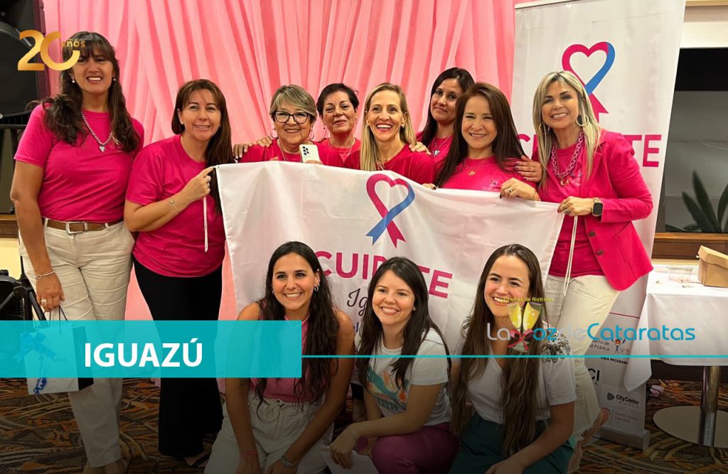 En octubre Iguazú se viste de rosa: el grupo "cuidate" continúa con sus acciones diarias - La ...